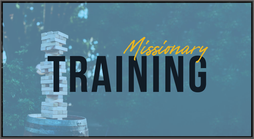missionary training - Team Expansion